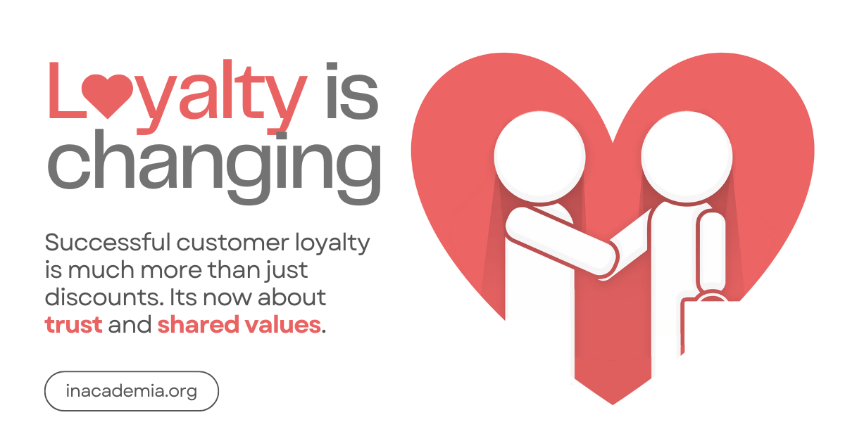 Capturing customer loyalty is much more than just discounts - InAcademia